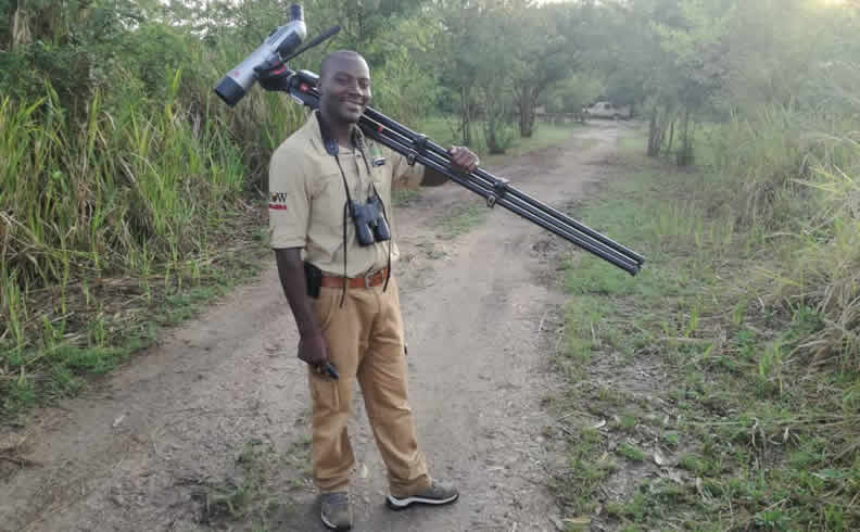 Safari Guide With Gun